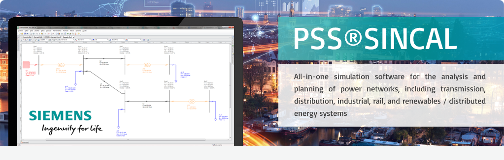 Introduction - PSS®SINCAL - INDIELEC - Software CAD y CAE para ingenieria